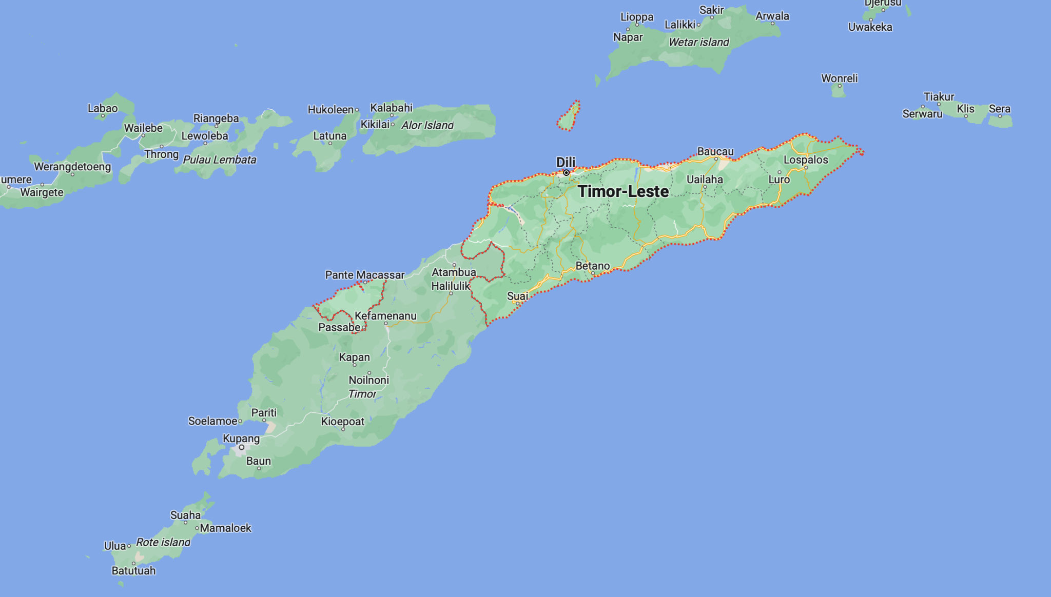 Timor-Leste — Wild Spirit Adventures